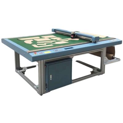 China 1500*900mm padrão de vestuário cartão kraft cartão branco cortador de papel com impressora a jato de tinta for sale
