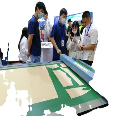 China Cutting Materials White Paper Flatbed Inkjet Plotter 1510 Size with 1200mm/s Max Speed for sale