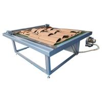 China Automatic Multifunctional Flatbed Cutter Plotter with 1500x1000mm Cutting Scope for Apparel Industry for sale