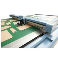 China Flatbed Inkjet Cutter with 1500x1200mm Cutting Scope, HP45 Ink Box, and Automatic Grade for Garment Printing for sale
