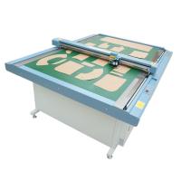 China Automatic Grade Flatbed Cutter Plotter with 1500x1000mm Cutting Scope and HP45 Universal Ink for sale