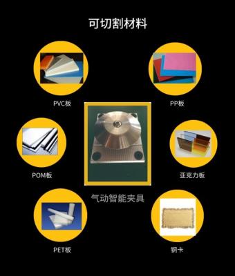 Cina Tutti i banconi in alluminio, tagliatrici a doppio uso, plotter, fresatrici per carta e cartone in PVC in vendita