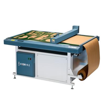 China Speed Tungsten Steel Blade Flatbed Cutter Plotter for Digital Garment Inkjet Plotter for sale