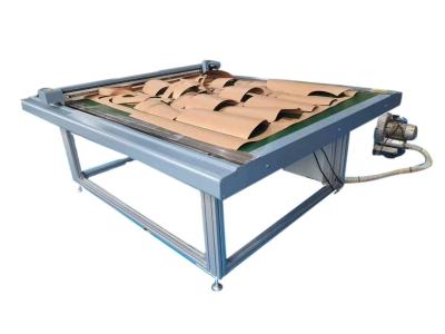 Cina Cassa in argento a telaio blu 1209 Modello di carta Grafico Contour Cutter Flatbed Cutter Plot in vendita