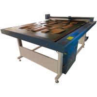 China Paper Pattern Inkjet Flatbed Cutter Plotter , Inkjet Printing Cutting Machine for sale