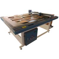 China Paper Pattern Inkjet Flatbed Cutter Plotter , Inkjet Printing Cutting Machine for sale