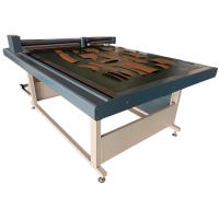 China 1200mm/s Max Speed Flatbed Inkjet Cutter Plotter for Cutting Thickness ≤3mm Patterns for sale