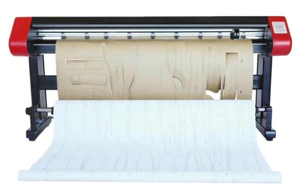 125-220 cm de ancho de papel patrón gráfico de contorno de impresión gráfico de inyección de tinta vertical