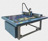 China Digital Flatbed Cutting Plotter with 1500x1200mm Cutting Scope 500-1800mm/s Speed and All Aluminum Countertops for sale