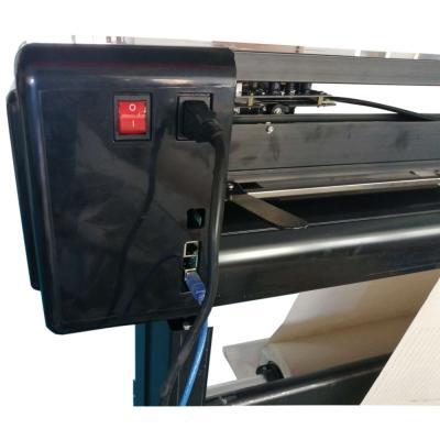 China Velocidade 180cm Alimentação de papel automático Papel branco Vestuário CAD/CAM Vestuário Padrão Inkjet Plotter à venda