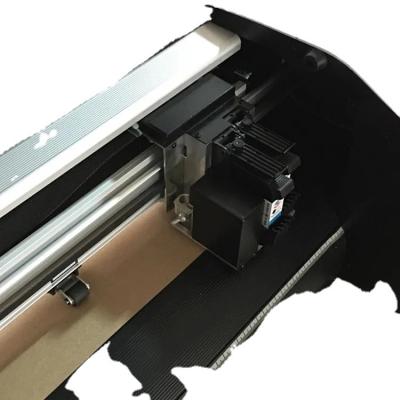 China Garment Shops Kaemi CAD Clothing Plotter Flat Jet Cutting Machine Printer Printing And Cutting Plotter for sale