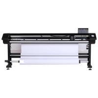 China 190-250cm Width Full Color Inkjet Plotter with 120sqm/h Printing Speed and 6 Color Refillable Ink Cartridge for sale