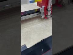 Single Ply CNC Digital Cutting Machine Ronde mes Notch Pen Tekening Touch Screen