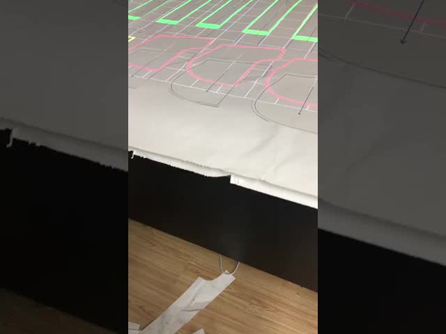 2516 Digitale CNC-Textilschneidemaschine Textilschneider mit Kameraprojektor
