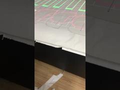 2500*1600mm Área de corte Cama de corte de camada única CNC Torno de corte digital para corte