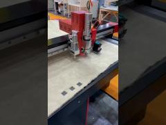 single ply digital cnc textile cutting machine with continuous feeding system
