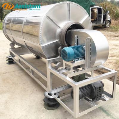 Cina Agitatore di tè DL-6CZQ-110B riscaldamento automatico Oolong Agitatore di tè tamburo macchina in acciaio inossidabile in vendita