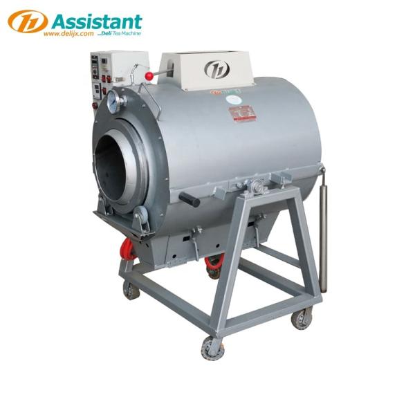 Quality DL-6CST-50 Tea Fixation Machine with Green/Oolong Tea Leaf Panning and Liquid Gas Heating for sale