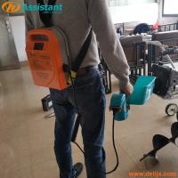 China Tea Leaf Cutting Machine DL-4CD-35 Tea Plucking Machine with 300 mm Working Width for sale