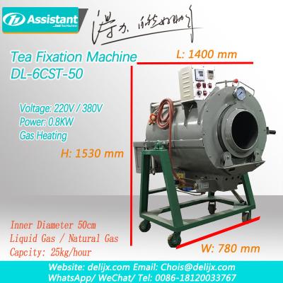 Cina DL-6CST-50 500mm Barrel DL-6CST-50 Ortodossa Green/Oolong Tea Leaf Panning Machine in vendita