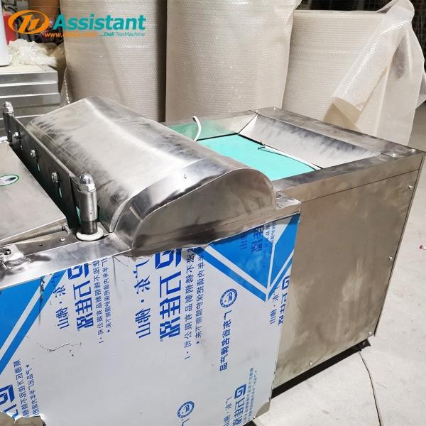 Quality Dual Motor Tea Leaf Cutting Machine DL-6GCQ-50-2 760*1280*900 mm 490 mm Cutting for sale