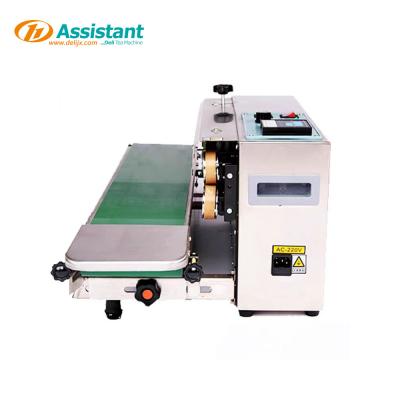 Cina DL-6CFR-900 Macchina elettrica di sigillamento di sacchetti di carta per imballaggi orizzontali di maschere facciali continue in vendita