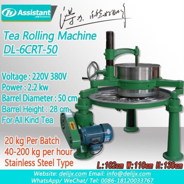Quality Small Capacity 20kg Green Tea Rolling Machine for Tea Leaves Kneading and for sale