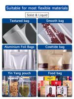 China DL-6CFR-900 Semi-Automatic Continuous Heat Sealing Machine for Plastic Packaging Material for sale