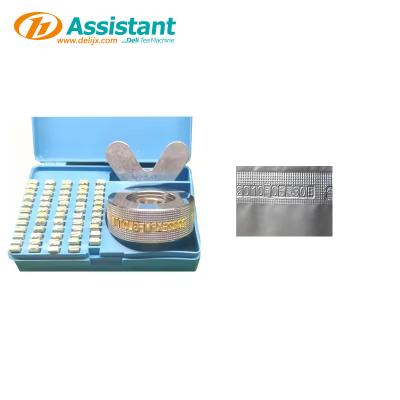 China 220V Semi-automatic Horizontal Plastic Pouch Poly/PE Aluminium Foil Bags Continuous Band inkjet printer Sealer Machine DL-6CFR-900 for sale