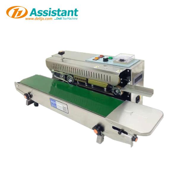 Quality DL-6CFR-900 Food Packaging Plastic Film Bag Sealing Machine with Conveyor and Date Printer for sale