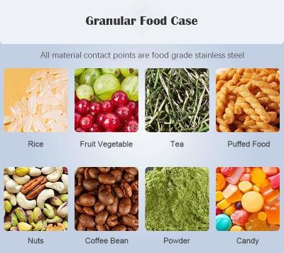 China Granules Tea Leaves Potato Chips Spiral Filling Machine DL-FZ-100 Multi-Function Packaging for sale