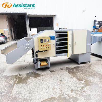 China Wood Coal Heating Flip Plate Chain Type Dryer DL-6CHL-CM10 for Tea Leaves Processing for sale