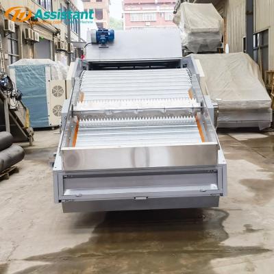 China Grande máquina de cozimento de chá 6050*2120*2230 mm 8-90 min Tempo de secagem para materiais alimentares de chá à venda