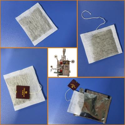 China Electric Driven Pyramid Tea Bag Packing Machine for Food Packaging in Nylon Drip Bags for sale