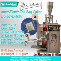 China DL-LSDP-XBW Automatic Inner And Outer Tea Bag Packing Machine for Pouches for sale