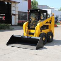 China 55kw Mini Small Skid Steer Loader With Cabin Crawler Skid Steer Loader for sale