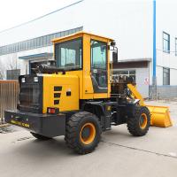 China Articulating Construction Wheeled Loader Equipment Compact Front Loader 4x4 for sale