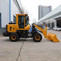 China Articulating Construction Wheeled Loader Equipment Compact Front Loader 4x4 for sale