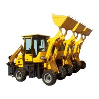 China 08-12 37kw Hydraulic Backhoe Loader Front Loader Backhoe 3200KG for sale