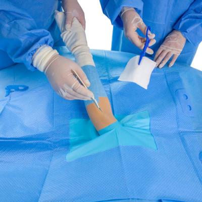 China Surgeons Upper Extremity Pack SMS Bilateral Limb Drape Custom for sale