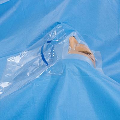 China Ophthalmic Surgical Drape With Hole Operation Incise Drape for sale
