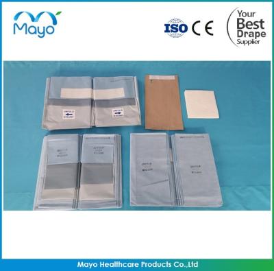 China PE SMS Fenestrated Surgical Drape Pack Disposable Sterile for sale