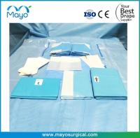 China Mayo Sterile Angiography Drape Pack Bypass Drape Pack Customized for sale