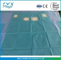 China Full Set Component Surgical Cath Pack With Angio Drape 4 Hole for sale