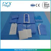 China EO Sterile Disposable Laparotomy Drape Sets Pack Kits For Abdominal Surgery for sale