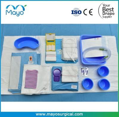 China EO Sterile Surgical Caesarean Drape Pack All In One  ISO CE for sale