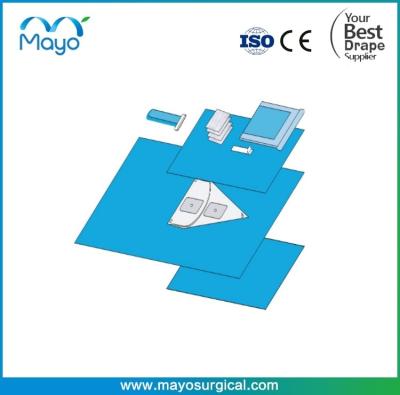 중국 AAMI 레벨 4 강화된 직물 무릎 관절 조명 드레프 팩 판매용