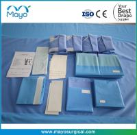 China Knee Operation Surgical Extremity Drape Pack With AAMI Level 4 Material for sale