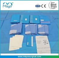China Customized Laparotomy Drape Pack with reinforced Gown for sale