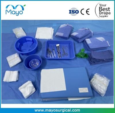 China Surgical Angiography Pack with Femoral Drape 4 hole for sale